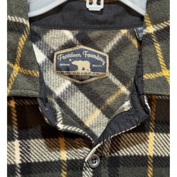 Freedom Foundry | Shirts | Freedom Foundry Fleece Flannel Shirt Soft ...